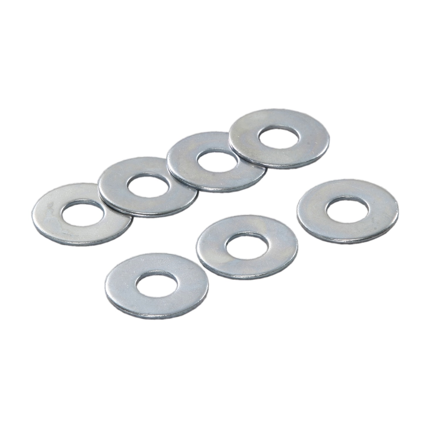 Arruela Lisa Zincada 1/2 - Esthec Materiais Elétricos